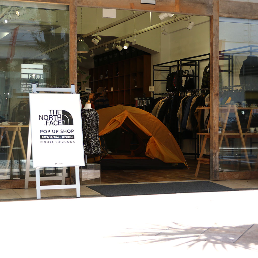 開催中です！ 【THE NORTH FACE POP UP SHOP】FIGURE静岡に期間限定オープン！ | Figure Online